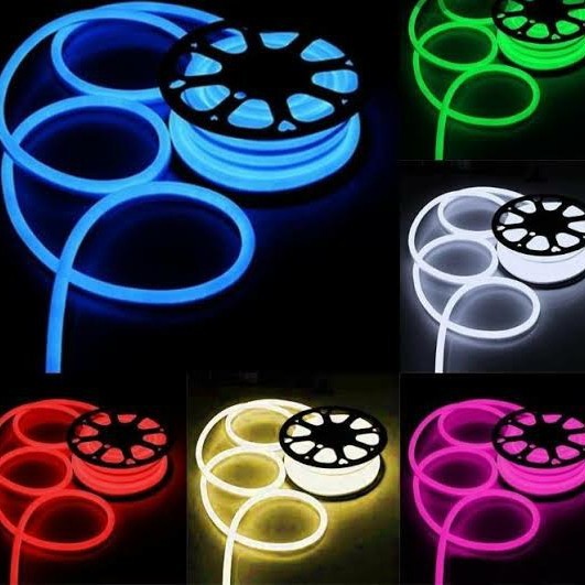 Jual Lampu neon flex waterproof 50m 50 meter 220v outdoor | Shopee ...