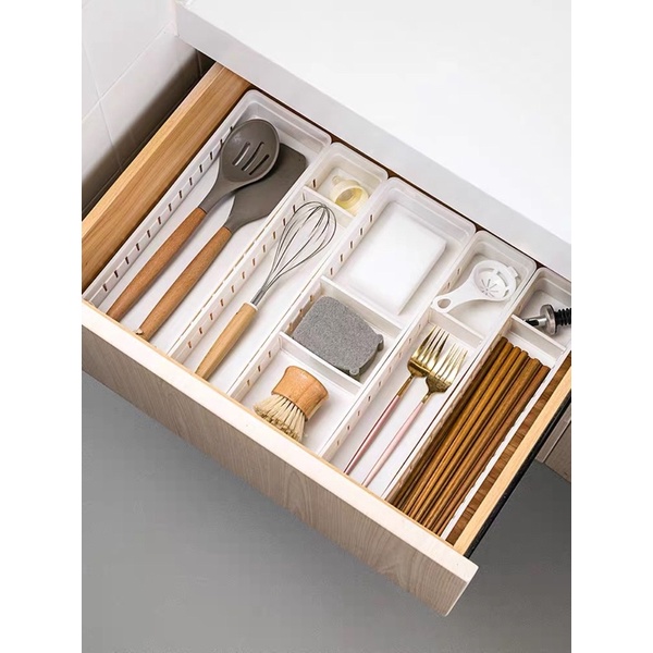Jual NUANSA - INARI cutlery organizer wadah sendok laci sekat serbaguna ...