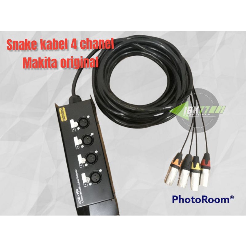Jual Kabel snake 4ch pakai box atau akay mono 20m | Shopee Indonesia
