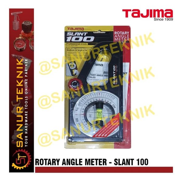 Jual TAJIMA Rotary Angle Meter Slant 100 atau Meteran Sudut Putar atau ...