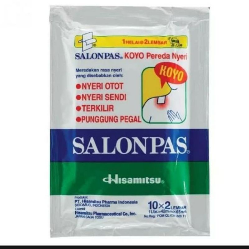 Jual Koyo Salonpas Super Biru 10x2 | Shopee Indonesia