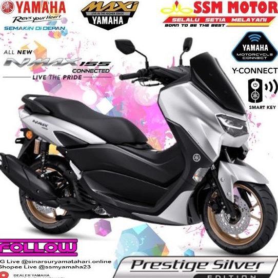 Jual Yamaha All New NMAX Non ABS Connected (Bisa cicil 0% menggunakan ...