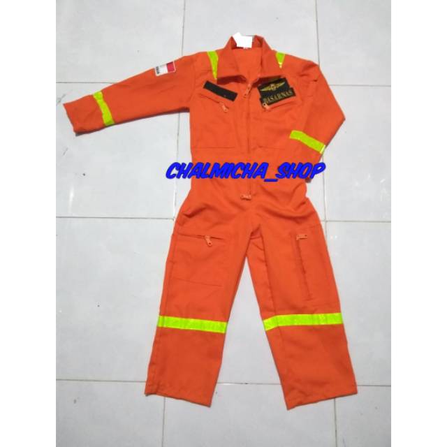 Jual Baju Seragam Kostum Profesi Basarnas Anak Katelpak | Shopee Indonesia