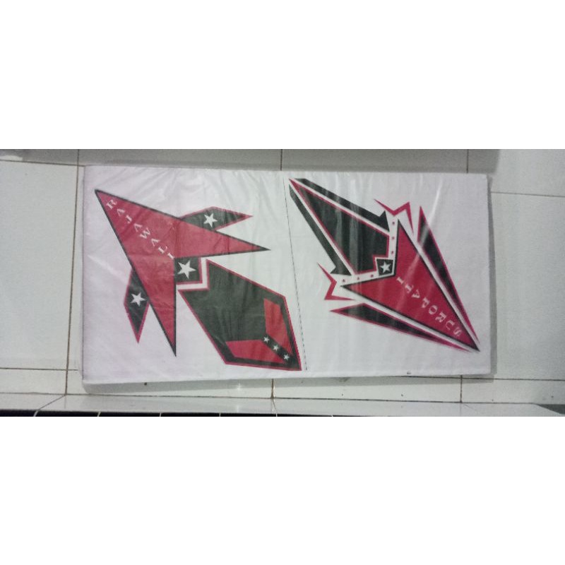 Jual Kertas Layangan Sablon 2 Warna - Rajawali/Suropati | Shopee Indonesia