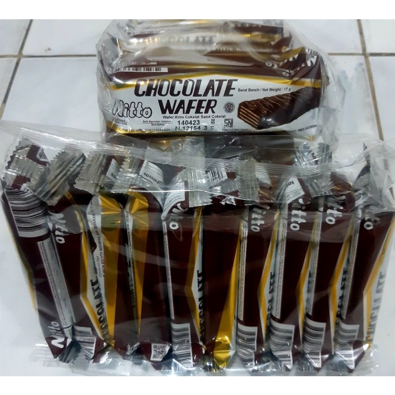 Jual Nissin Nitto Chocolate Wafer 10x17 gr | Shopee Indonesia