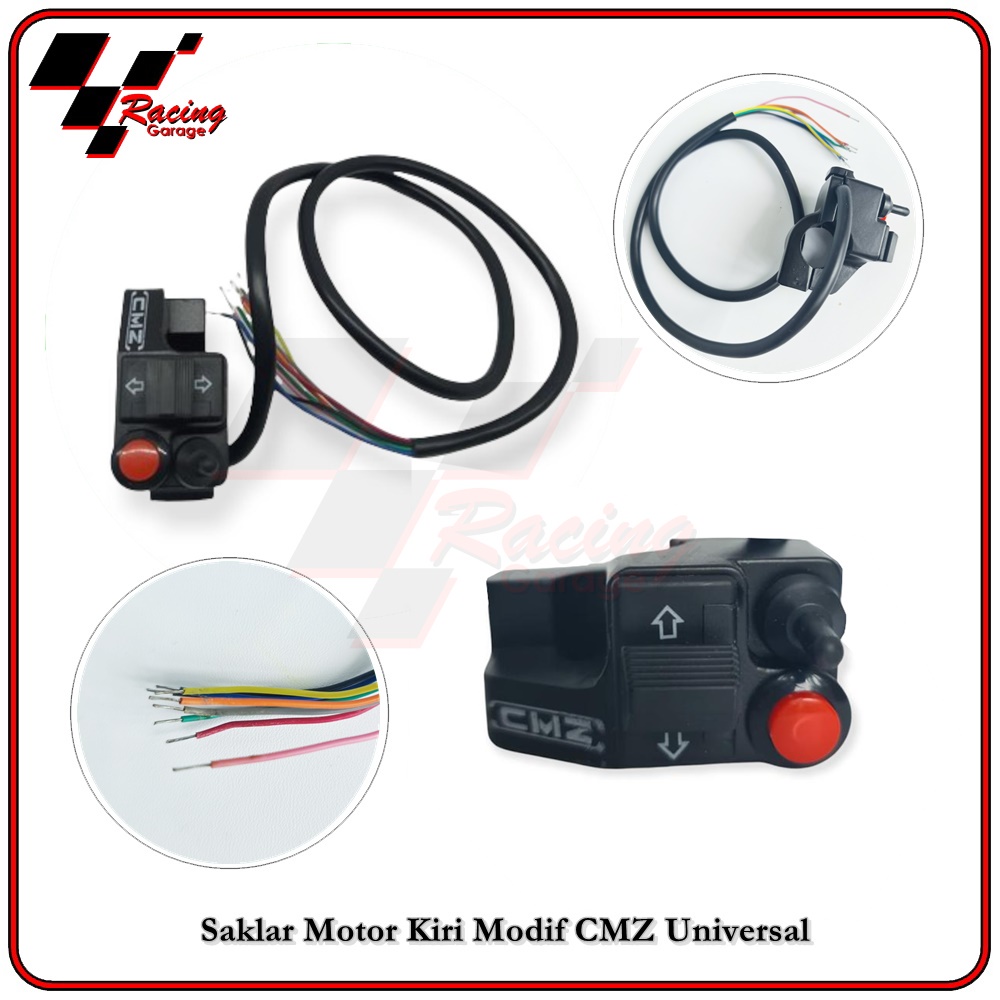 Jual Saklar Motor Kiri Modif CMZ Universal | Shopee Indonesia
