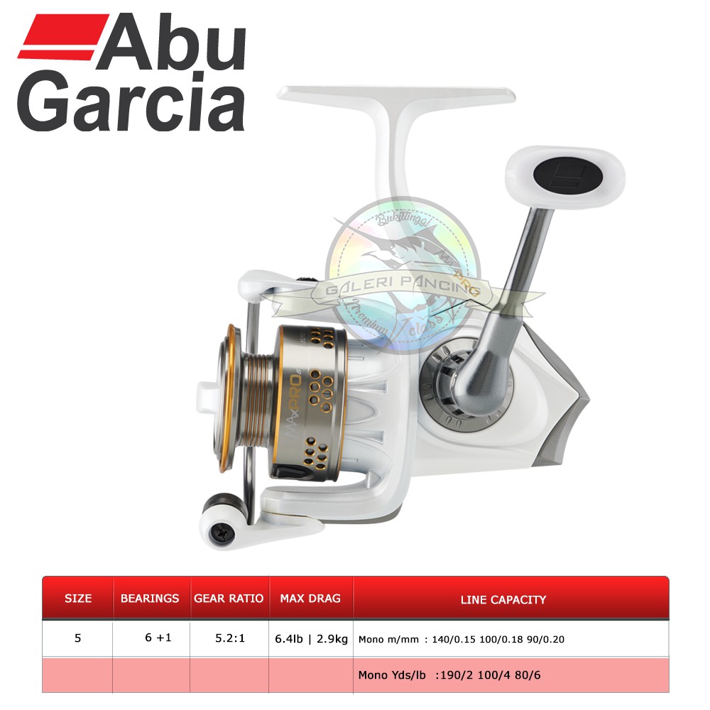 Jual Reel Pancing Abu Garcia Max Pro SP5 - 500 - Screw In Power Handle ...