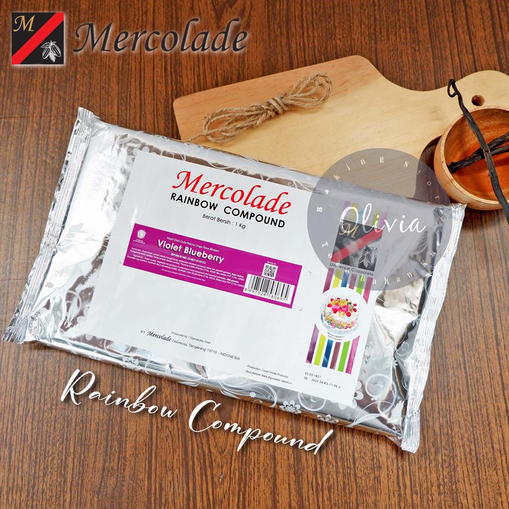 Jual Mercolade Rainbow Compound Varian Rasa / Cokelat Batang 1 Kg ...