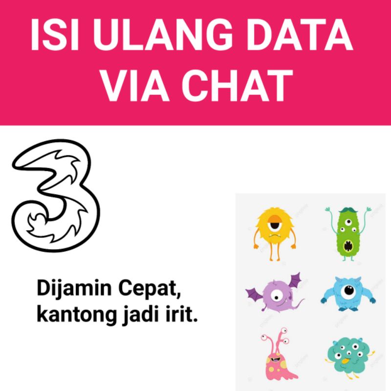 Jual Voucher Tri/Isi Ulang Data Tri | Shopee Indonesia