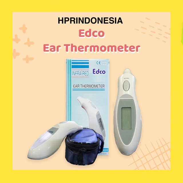 Jual Edco Infrared Ear Thermometer Termometer Kuping Telinga | Shopee ...