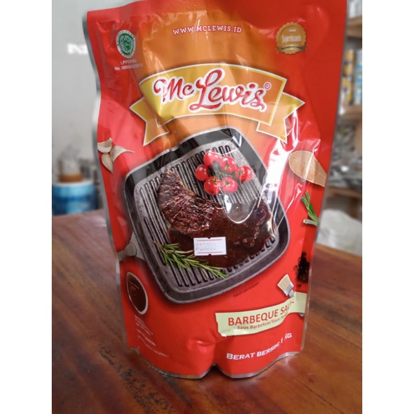 Jual MC.Lewis BBQ saus 1kg | Shopee Indonesia