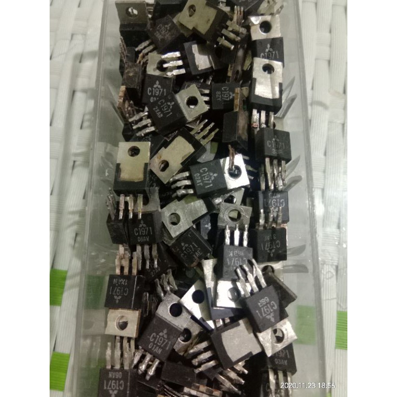 Jual C1971 2SC1971 1971 Original kaki panjang Used Transistor Pemancar ...