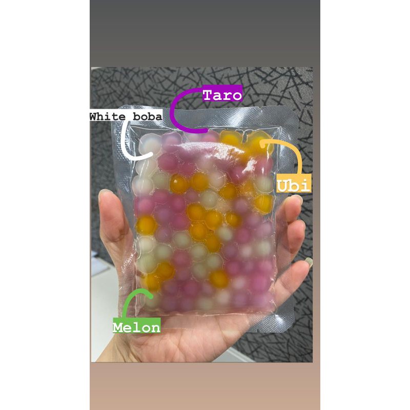 Jual Boba Fruits / dessert topping/ Bubble boba import langsung dari ...