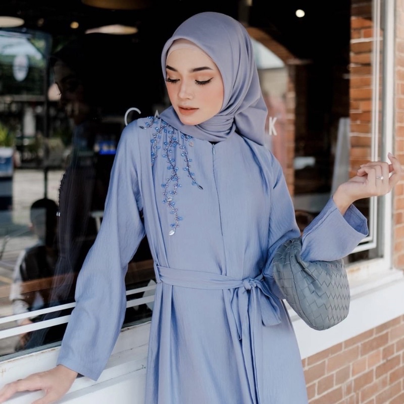 Jual DYN - Signature Agnolia Dress - Gamis Wanita Simple - Busana ...