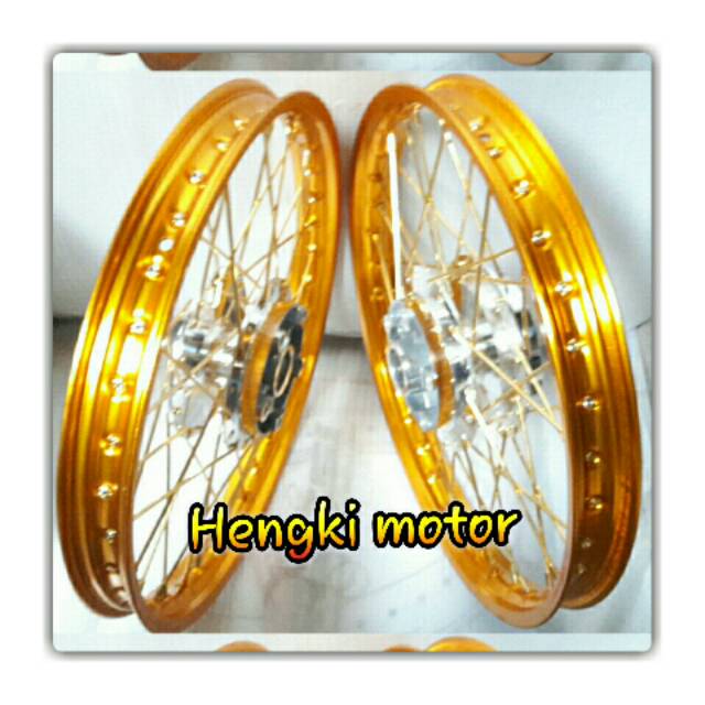Jual Velg vixion new warna kuning | Shopee Indonesia