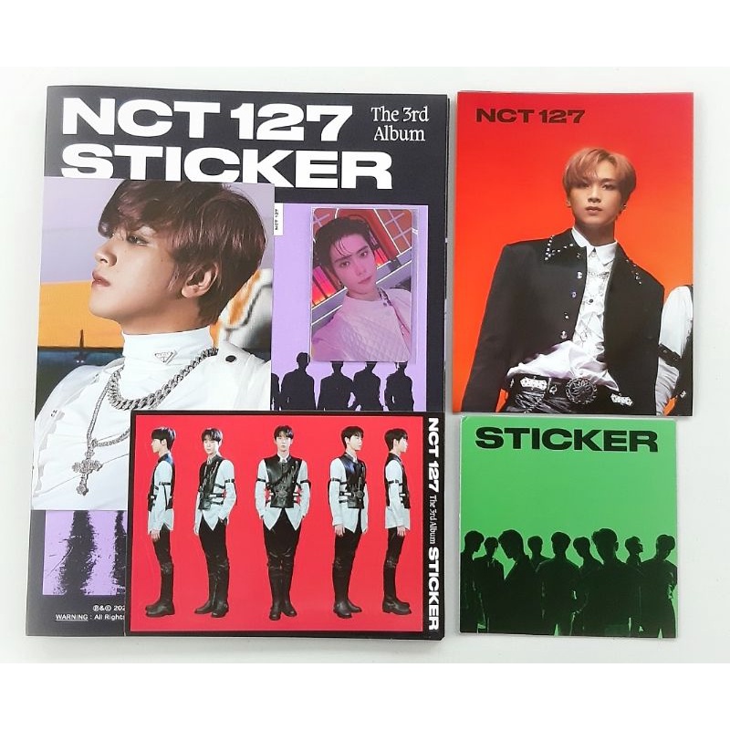 Jual unsealed Album sticker set pc jaehyun sticker nct 127 official ...