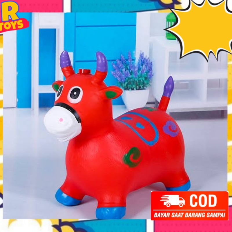 Jual ( BISA COD )JUMPING ANIMAL || ANIMAL MUSIK || Mainan Loncat Kuda ...