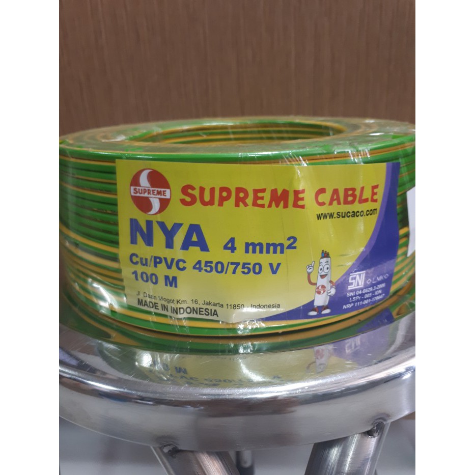 Jual KABEL TUNGGAL NYA 4mm SUPREME | Shopee Indonesia