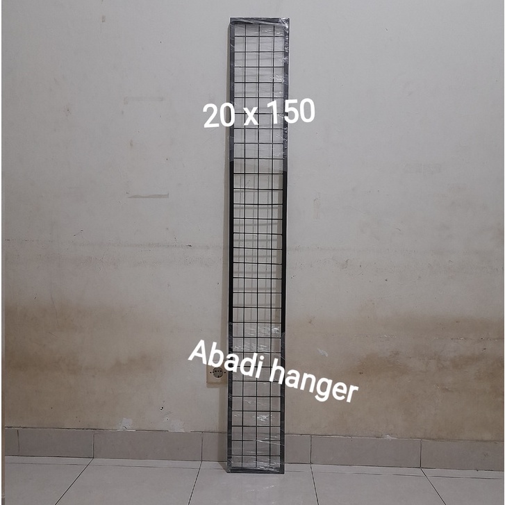 Jual jaring ram besi 20 x 150 cm bingkai putih/hitam/chrome | Shopee ...