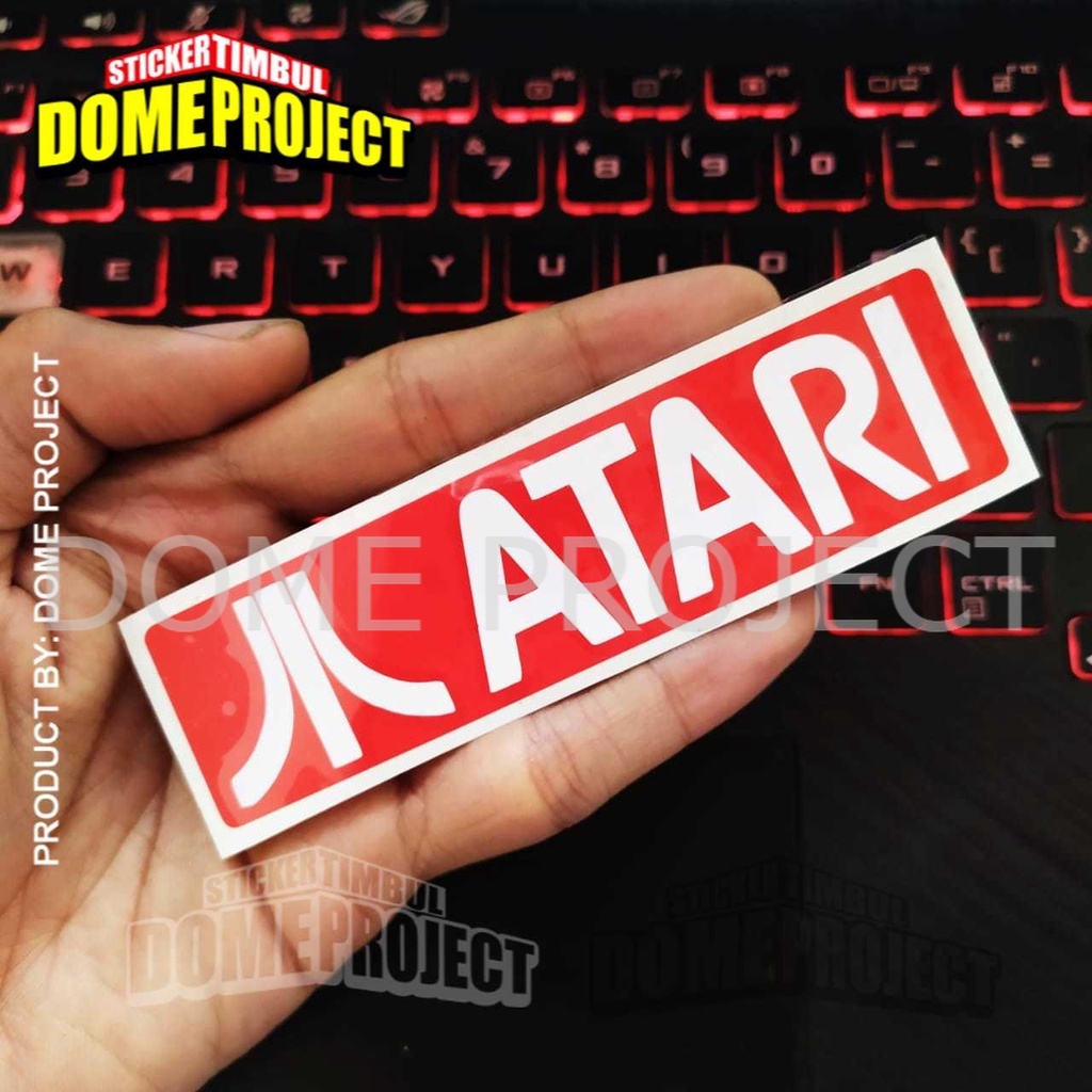 Jual Stiker Cutting ATARI – Sticker Motor & Mobil, Waterproof ...
