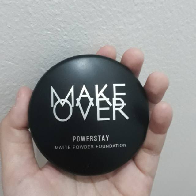 Jual MAKE OVER POWERSTAY MATTE POWDER FOUNDATION SHADE W22 WARM IVORY ...