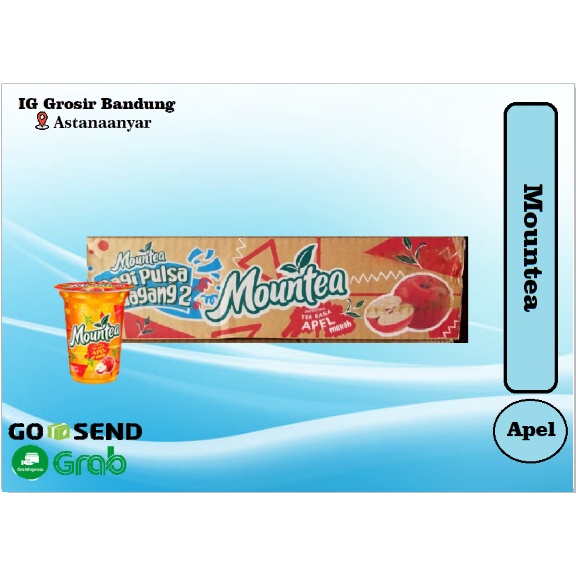 Jual Mountea Apel Dus isi 24pcs | Shopee Indonesia