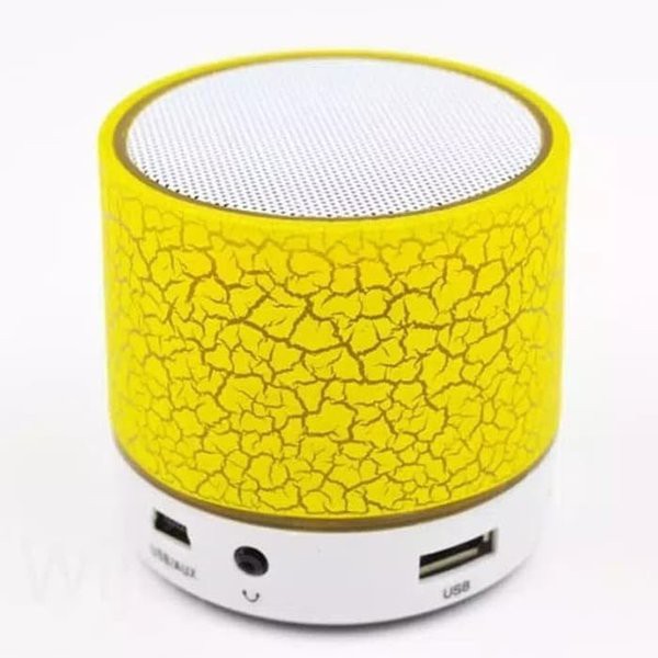 Jual Speaker Mini Bluetooth Portabel Retak Lampu Led Music Box | Shopee ...