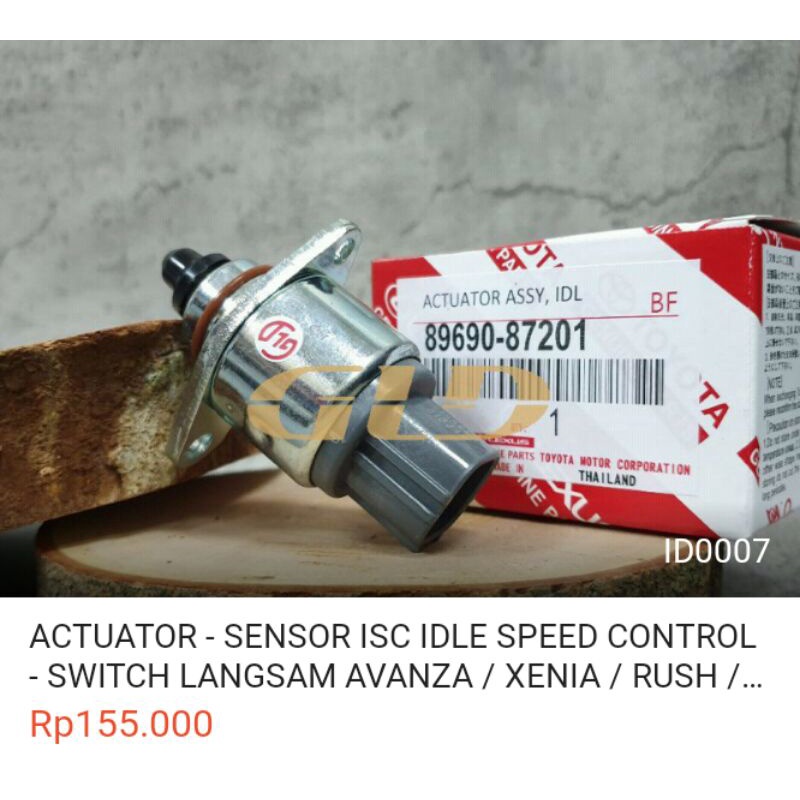 Jual Sensor ISC (idle speed control) avnza xenia terios/Switch langsam ...