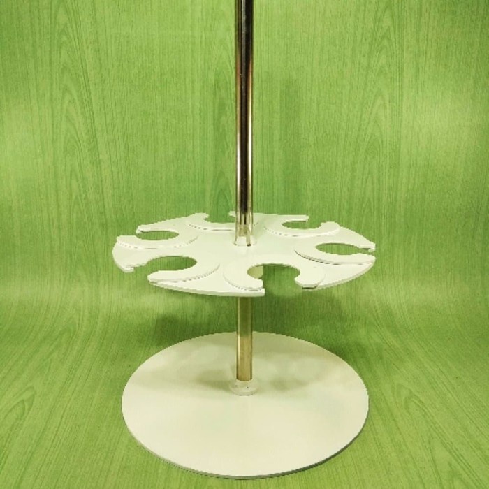 Jual Rak Corong kaca Rak corong pisah Rotary Separatory Funnel Rack 6 ...