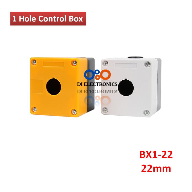 Jual BX1-22 Control Box 1 Lubang 22mm Hole Emergency Stop Push Button ...