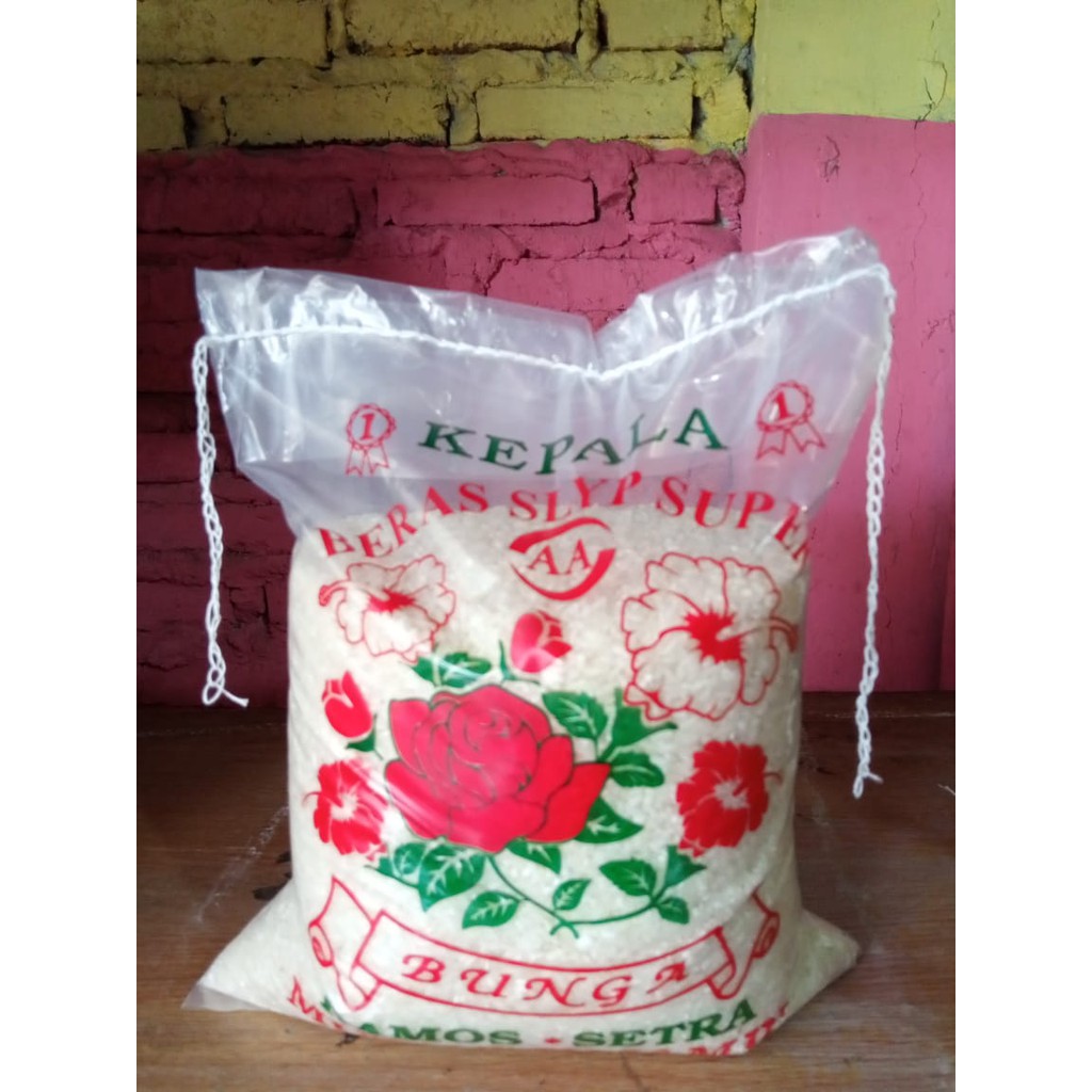 Jual BERAS RAMOS SETRA CAP BUNGA 2KG, 2,5KG DAN 3KG | Shopee Indonesia