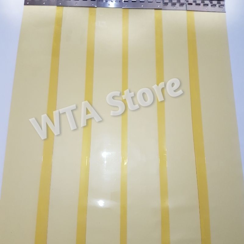 Jual TIRAI PVC STRIP CURTAIN TIRAI PLASTIK Komplit L= 1,2m T= 2m Orange ...