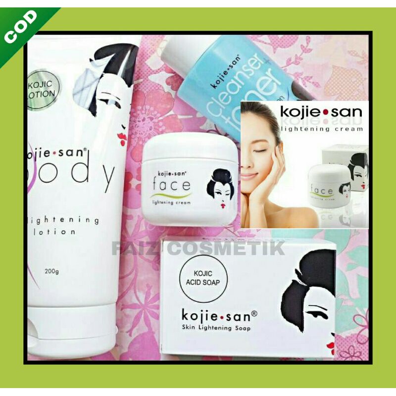 Jual Kojie San Skin Care lightening dan whitening alami Sabun Muka ...