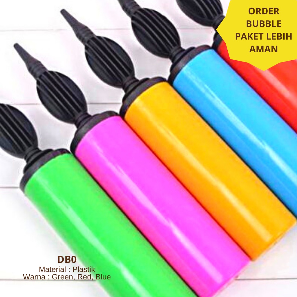 Jual Pompa Balon Tangan Manual / Portable Manual Hand Pump / Alat Pompa ...