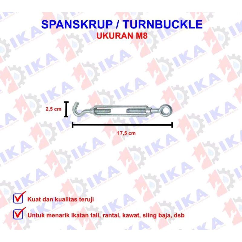 Jual SPAN SKRUP SPANSKRUP JARUM KERAS M6 M8 M10 | Shopee Indonesia
