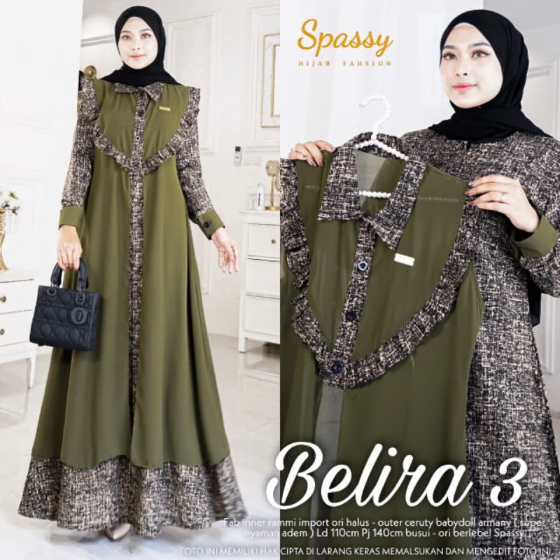 Jual Belira SET Wanita Syarii Cantik by spassy Original | Shopee Indonesia