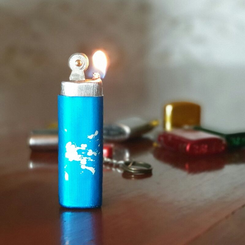 Jual Koleksi Korek Api JADUL Sumbu Kapas Roda Api Nostalgia Tahun 70an ...