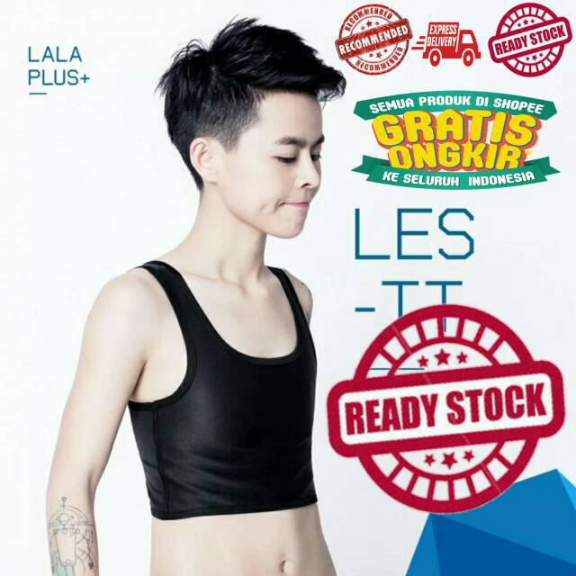 Jual Breast binder Cosplay sport bra binder half perata dada korset ...