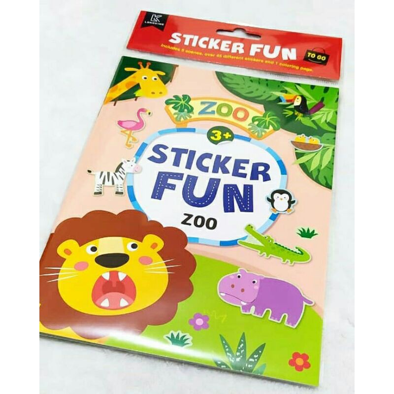 Jual STICKER FUN ACTIVITY BOOK | Shopee Indonesia