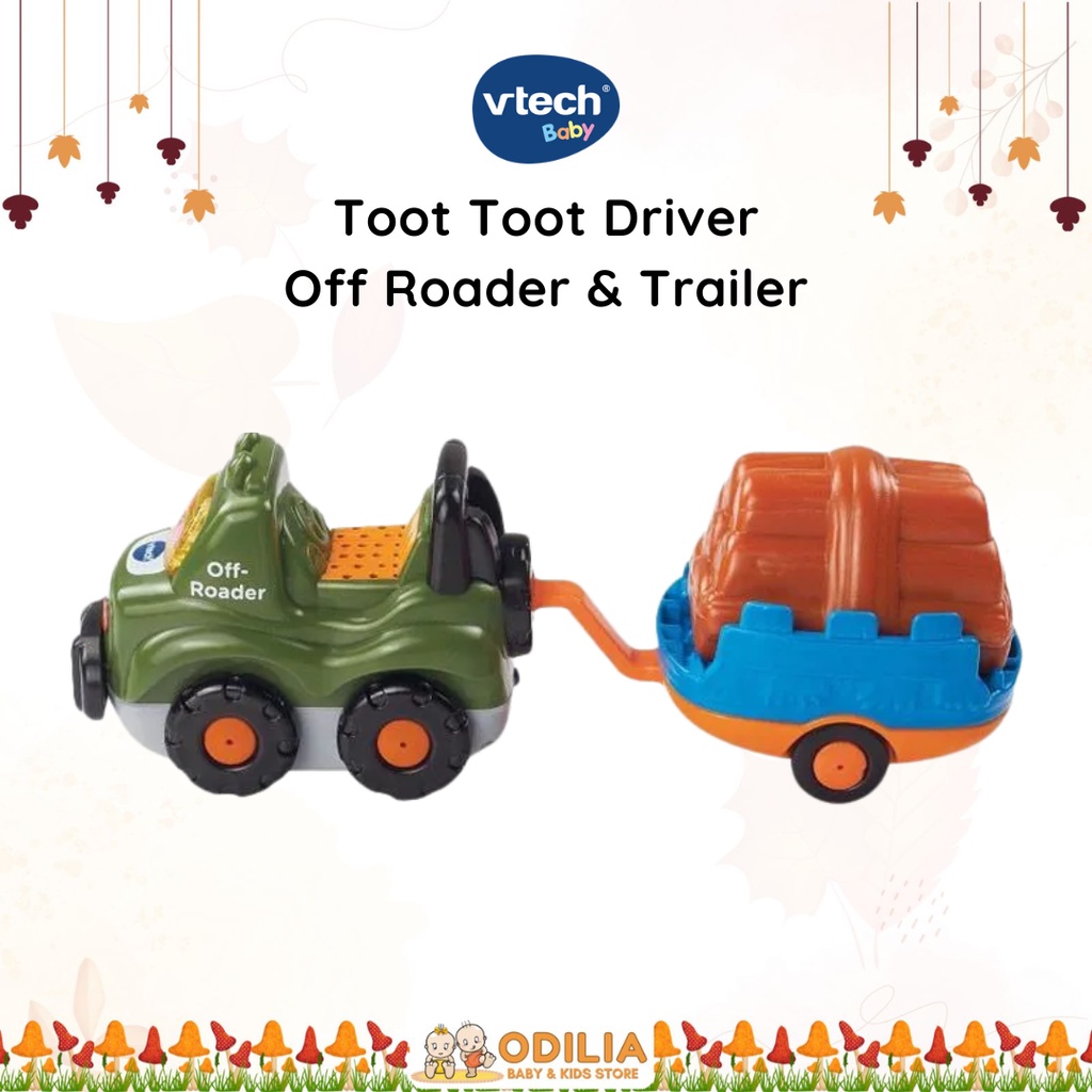 Jual Vtech Toot Toot Driver Off Roader & Trailer - Mobil - Mainan Anak ...