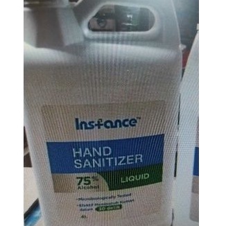 Jual Instance Hand Sanitizer 4L | Shopee Indonesia