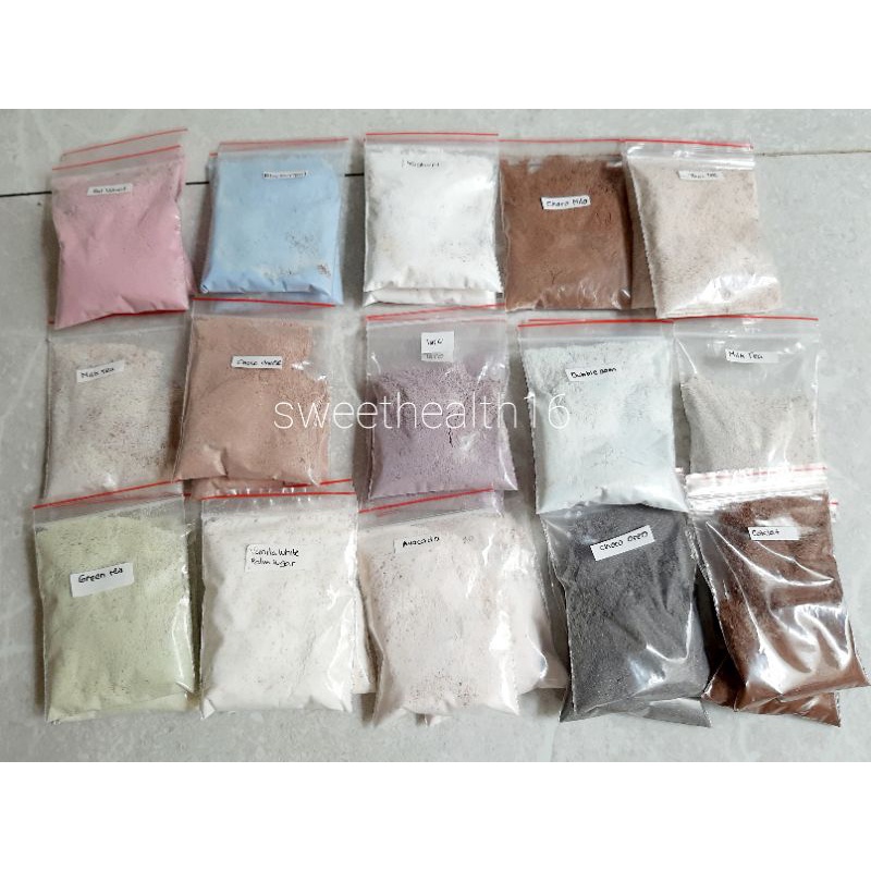 Jual Bubuk Minuman Rasa Taro Red velvet Vanila Coklat Choco 30gr ...