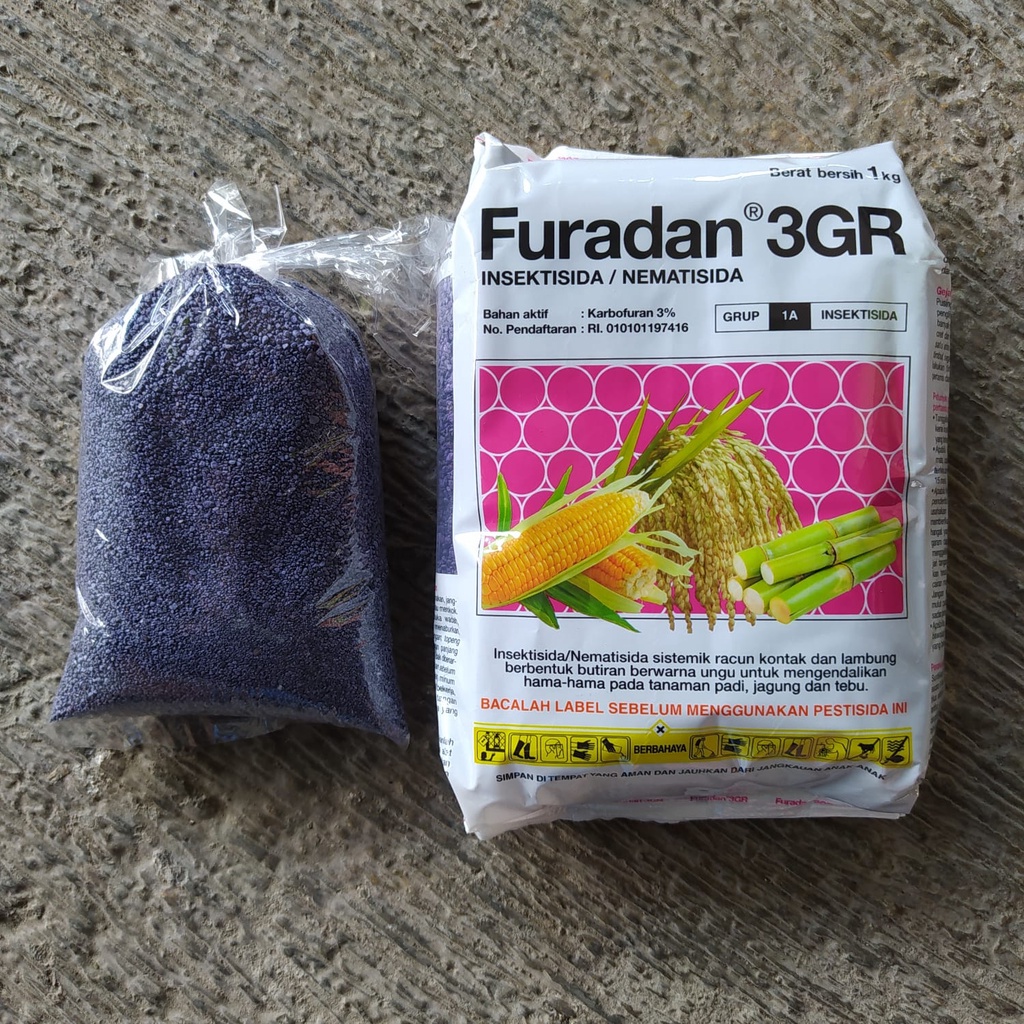 Jual Insektisida FURADAN 3GR Pembasmi Hama Tanaman Repack 500gr ...