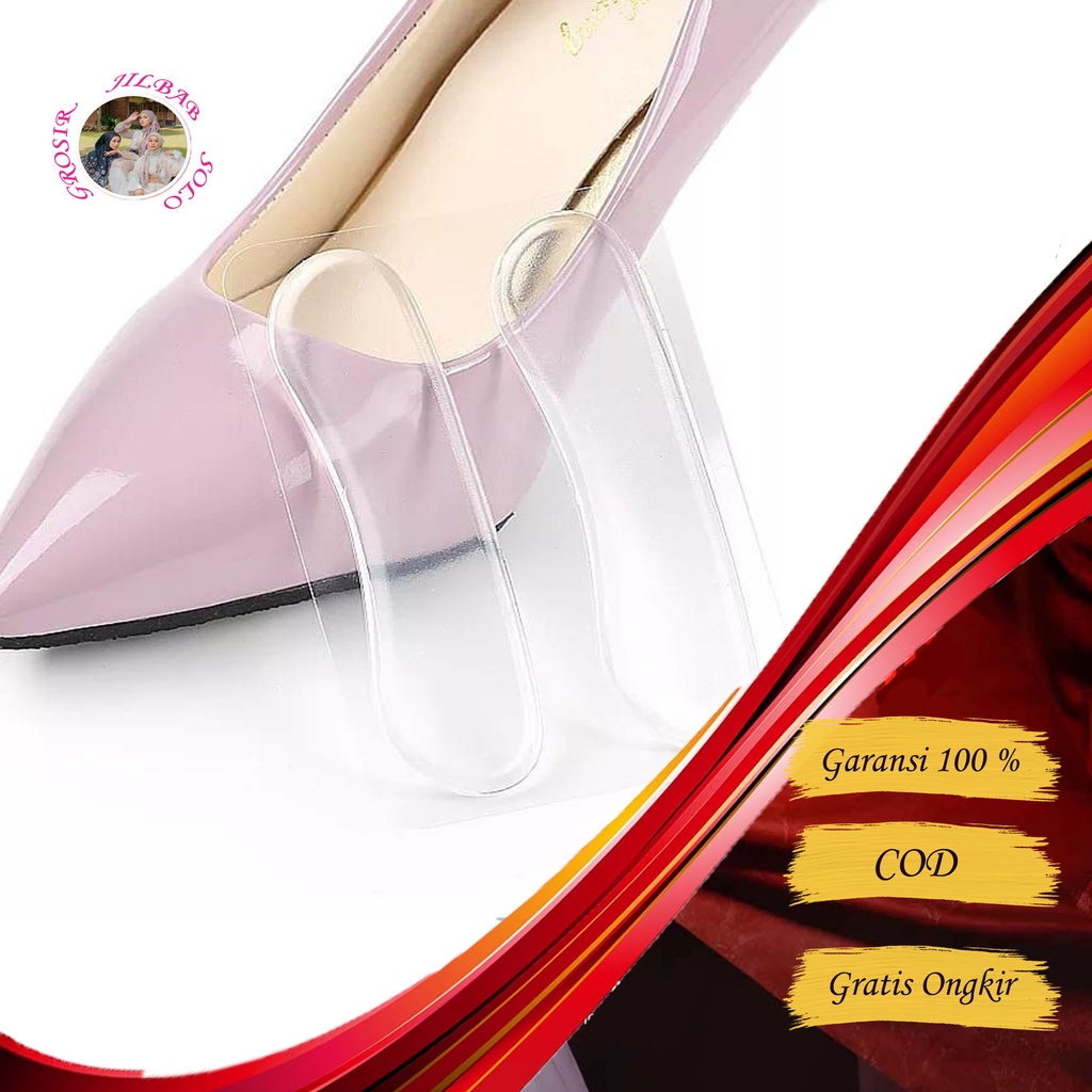 Jual Insole Tumit Sepatu Silikon - AC 75 - Pelindung Tumit anti lecet ...