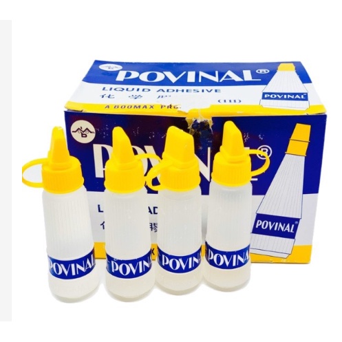 Jual LEM KERTAS POVINAL / LEM SLIME / LEM KERTAS / LEM CAIR / LEM BENING | Shopee Indonesia