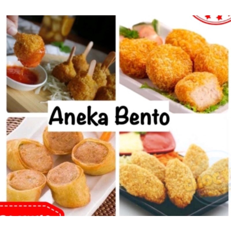 Jual BENTO Spicy CHICK/ KAKI NAGA / SHRIMPROLL | Shopee Indonesia