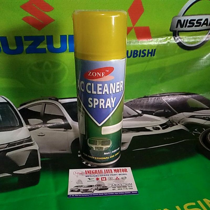 Jual AC CLEANER SPRAY / PEMBERSIH AC MERK ZONE | Shopee Indonesia
