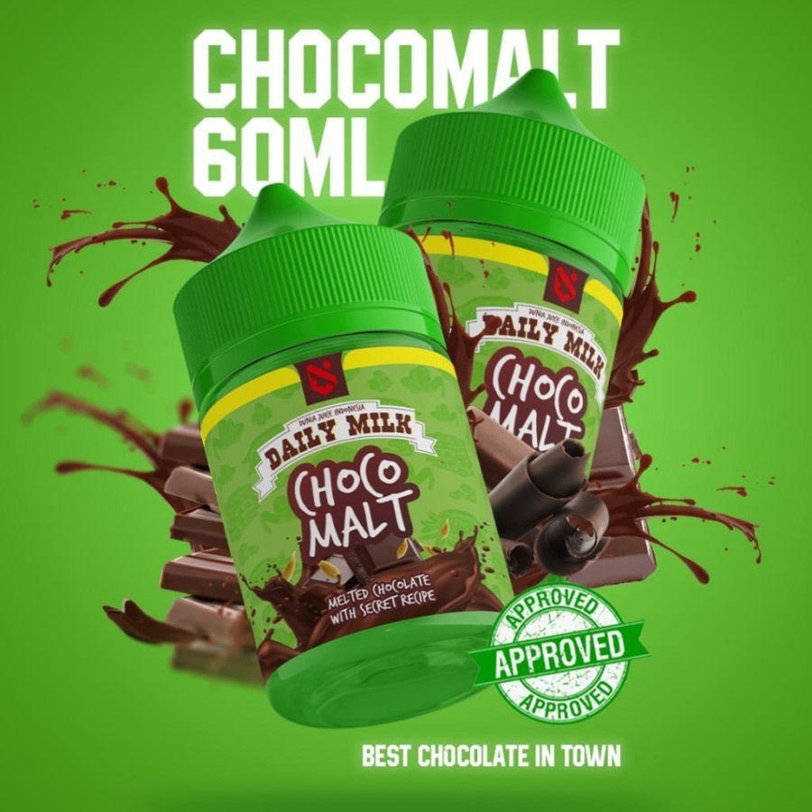 Jual Liquid Daily Milk V2 Choco Malt 60ML by Dunia Juice Indonesia ...