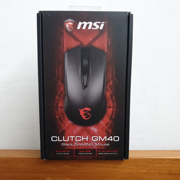Jual Mouse Gaming MSI CLUTCH GM40 | Shopee Indonesia