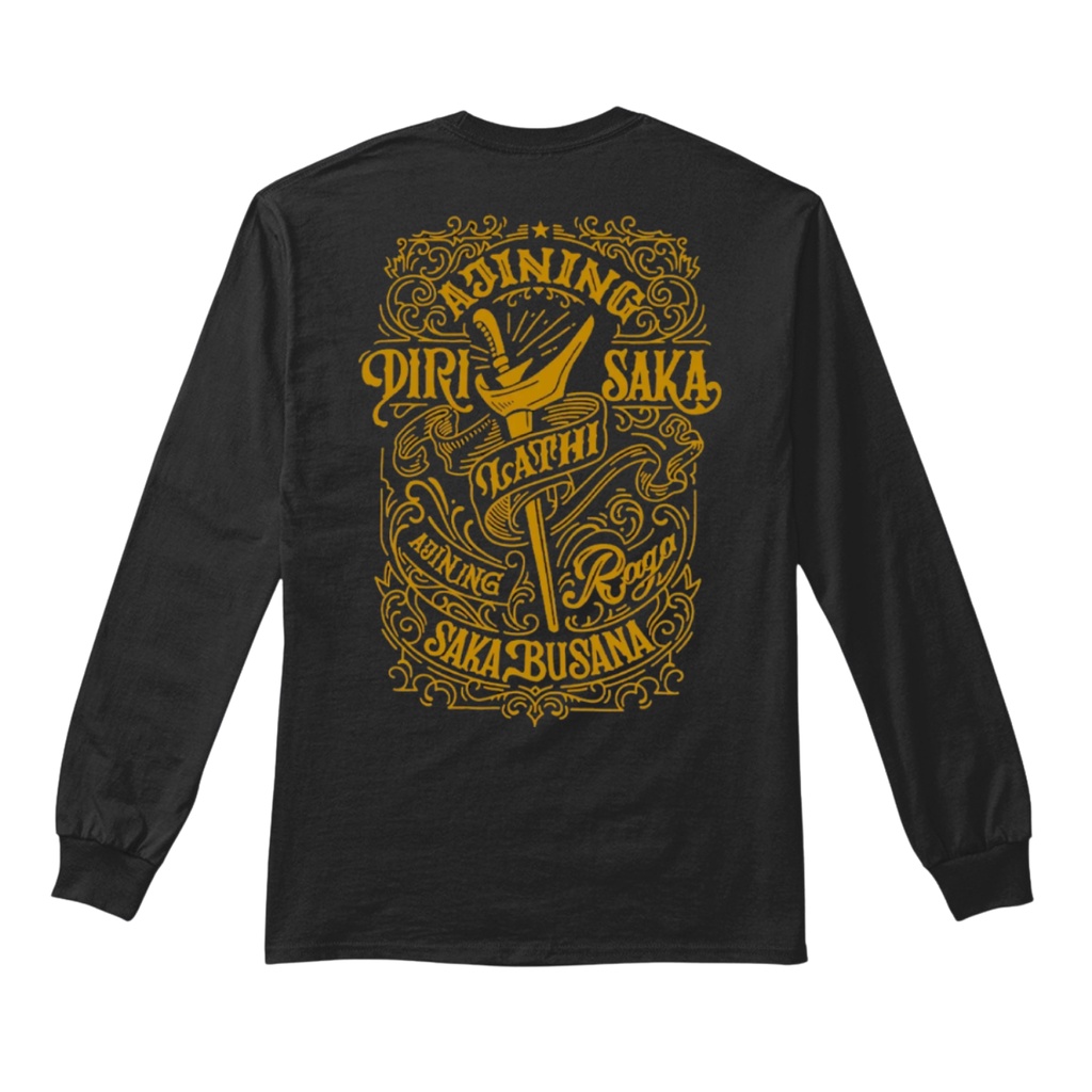 Jual Kaos Distro Wayang Ajining Diri Saka Lathi Lengan Panjang / Kaos ... Jual Kaos Distro Wayang Ajining Diri Saka Lathi Lengan Panjang / Kaos ...